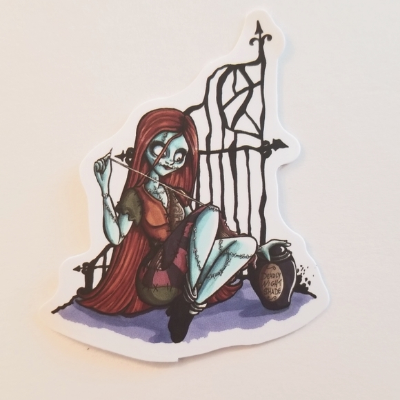 Design | 110 The Nightmare Before Christmas Sally Sticker | Poshmark